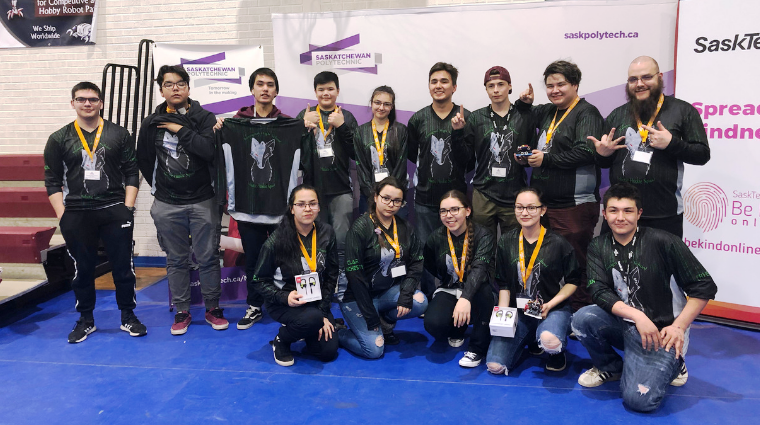 230 Saskatchewan high school students find success at Sask Polytech's robot challenge